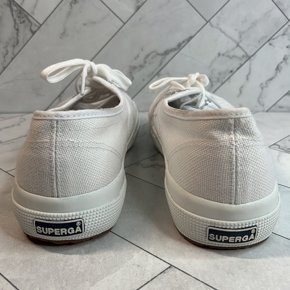 Superga | Shoes | Nwt Superga Womens 275 Cotu Classic Sneakers White ...